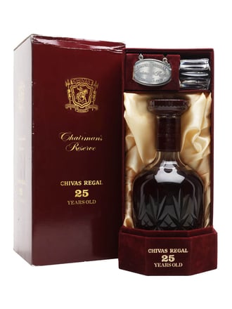 Chivas Regal 25 Year Old - Bot. 1980s - Chairman's Reserve : The Whisky Exchange