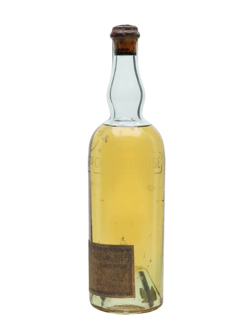 Chartreuse Yellow Liqueur - Voiron - Bot.1941-1951 : The Whisky Exchange
