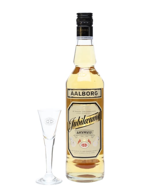 Aalborg Jubilaeums Akvavit Glass Set : The Whisky Exchange