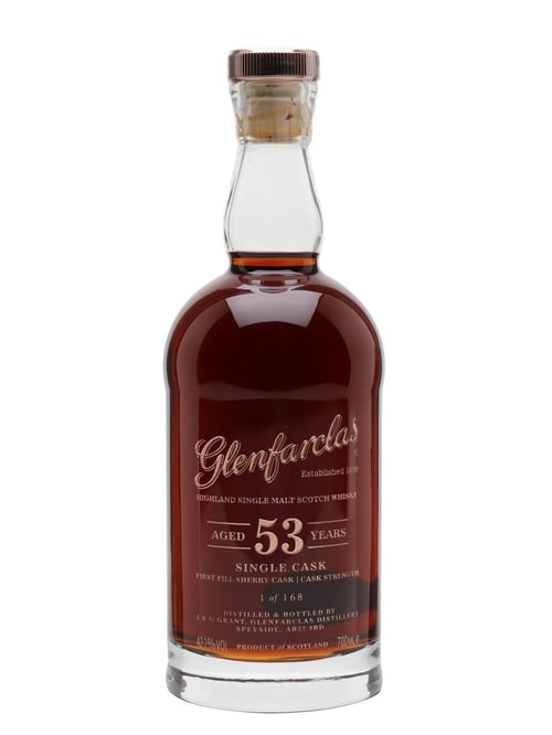 Glenfarclas 53 Year Old - Sherry Cask Scotch Whisky : The Whisky Exchange