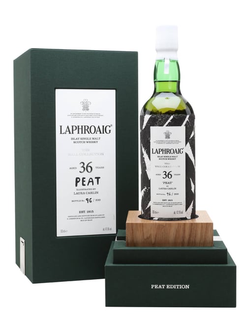 Laphroaig 36 Year Old 'Peat' - The Wall Collection Scotch Whisky : The ...