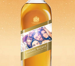 Personalised Johnnie Walker labels : The Whisky Exchange