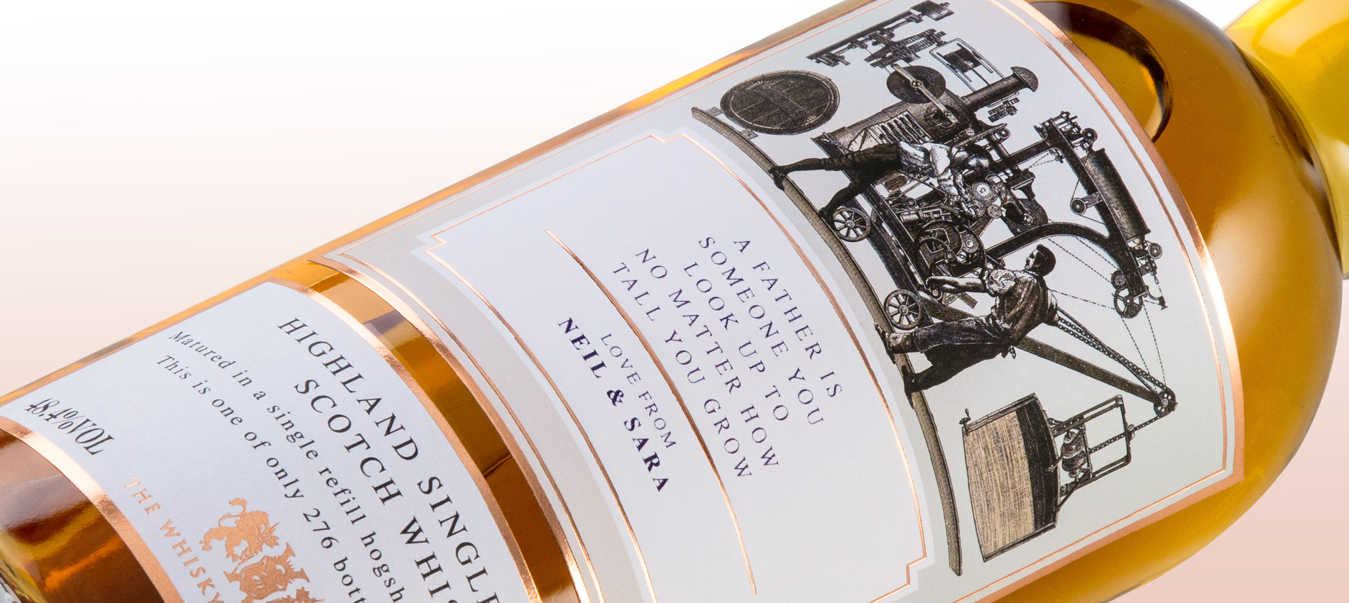 Personalised Whisky : The Whisky Exchange