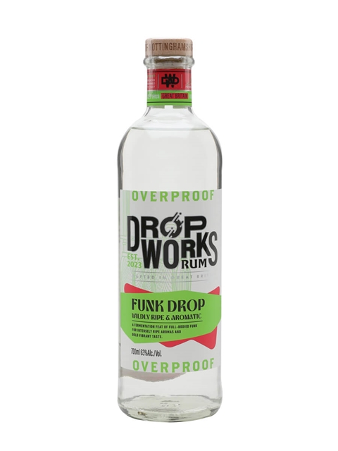Drop Works Clear Drop Rum : The Whisky Exchange