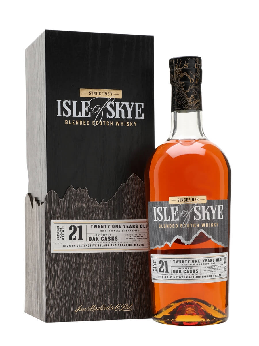 Isle of Skye 21 Year Old Blended Whisky : The Whisky Exchange