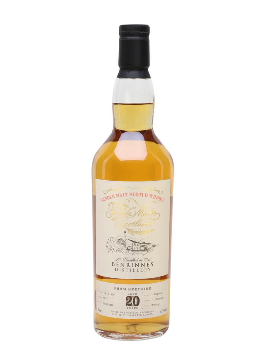 Benrinnes 1995 - 20 Year Old - Single Malts of Scotland Scotch Whisky ...