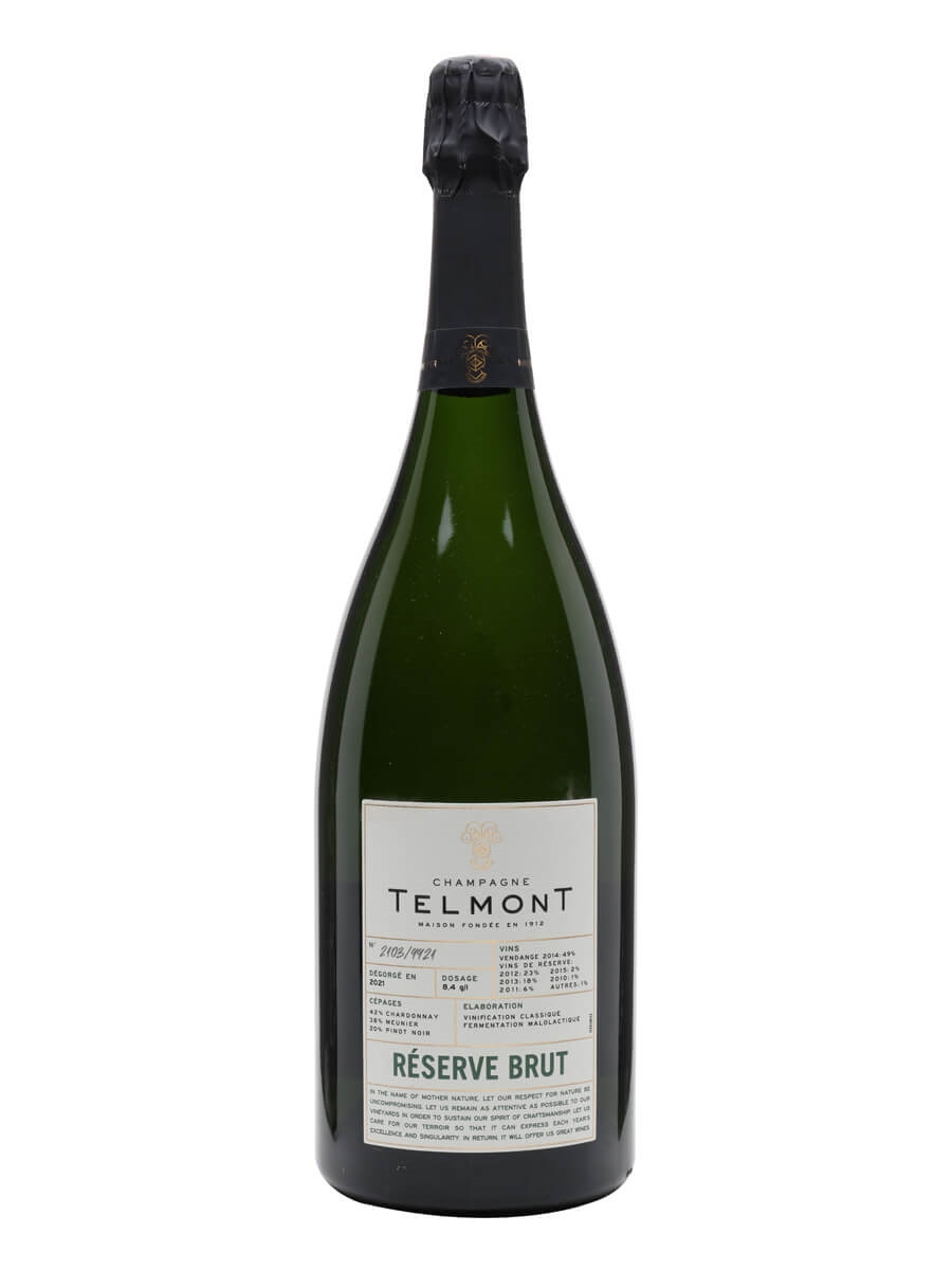 Champagne Telmont Brut Reserve NV - Magnum : The Whisky Exchange