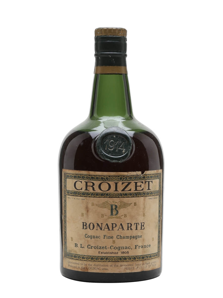 Croizet 1914 Cognac - Bonaparte - Fine Champagne - Bot.1960s : The ...