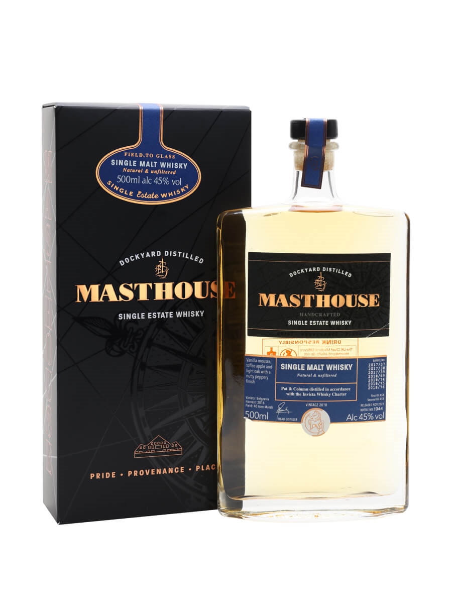 Masthouse Single Malt Whisky - Pot & Column Distilled : The Whisky Exchange