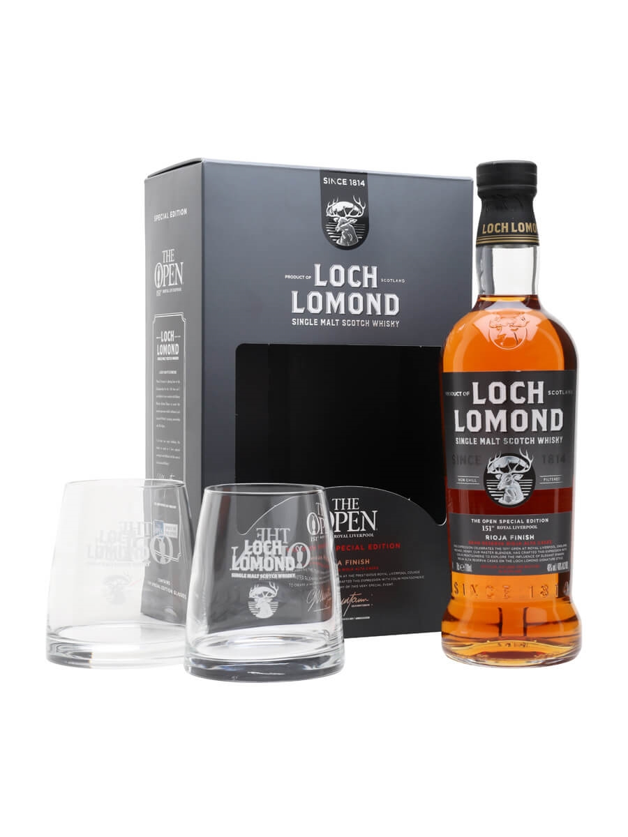 Loch Lomond The Open Special Edition 2023 - Glass Pack Scotch Whisky ...