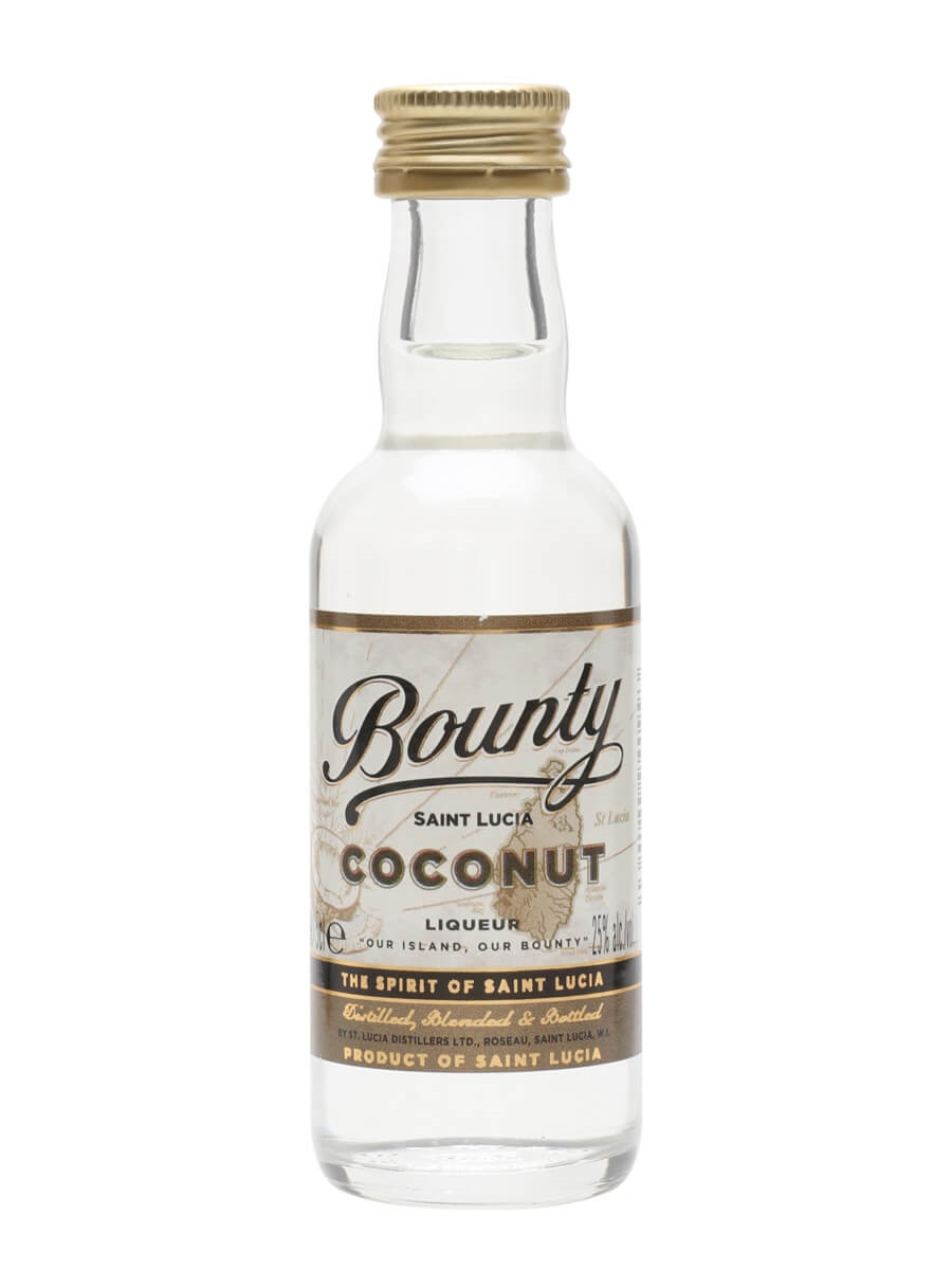 Bounty Coconut Rum Liqueur Miniature : The Whisky Exchange