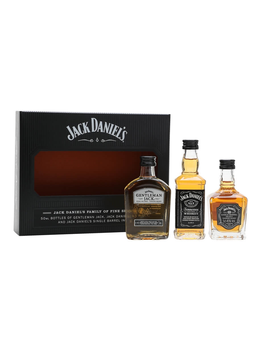 Jack Daniel's 'Family' Miniatures Pack (3x5cl) : The Whisky Exchange