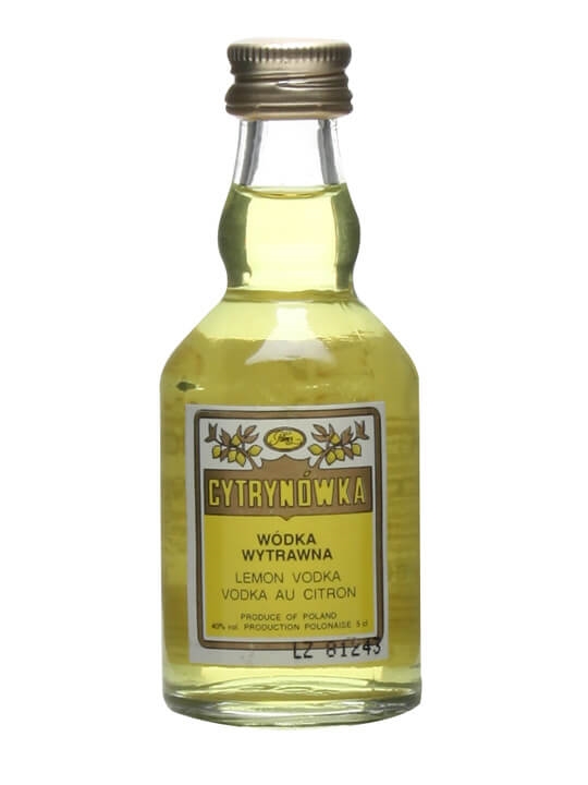 Cytrynowka Lemon Vodka Miniature : The Whisky Exchange