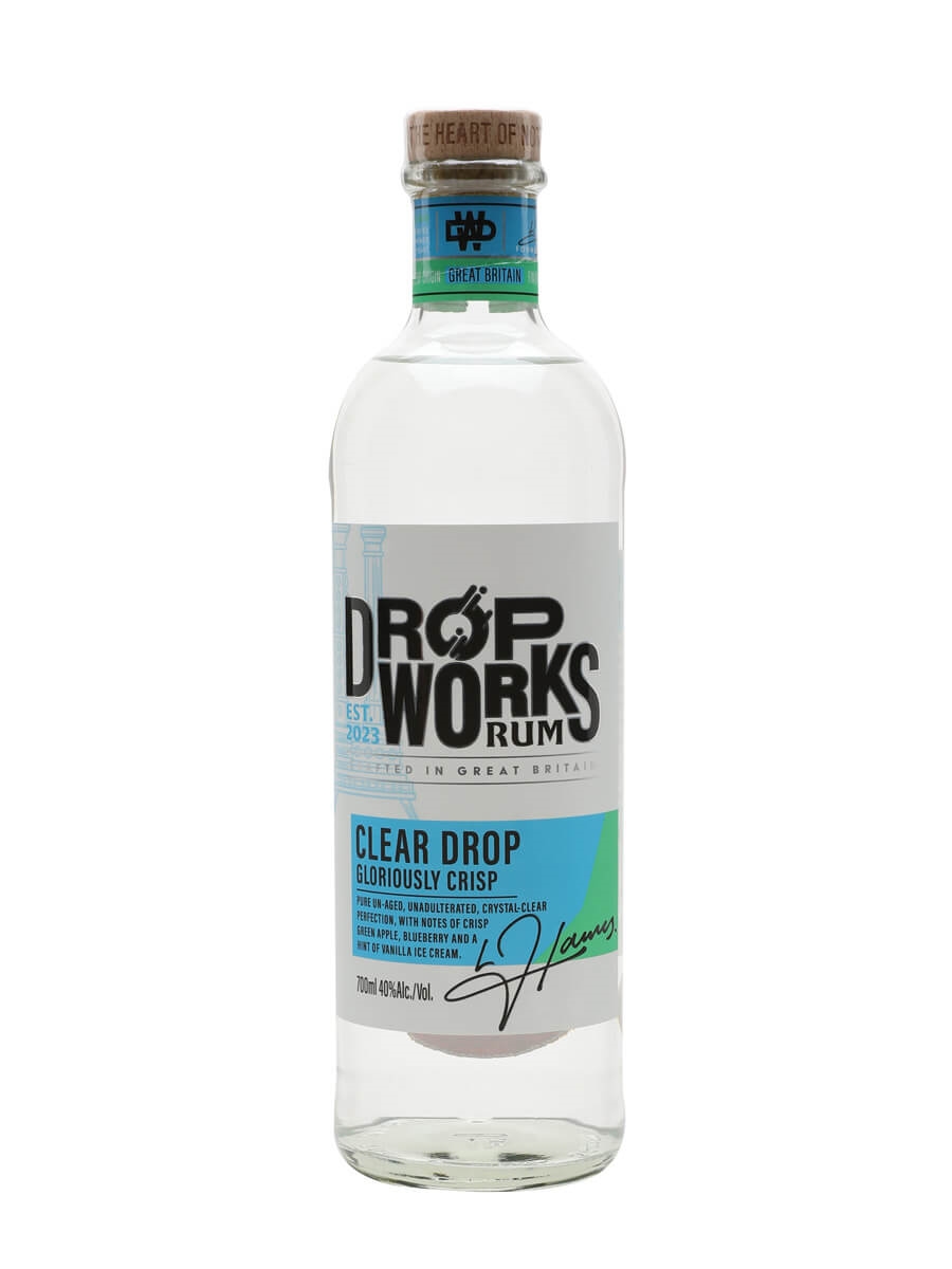 Drop Works Clear Drop Rum : The Whisky Exchange