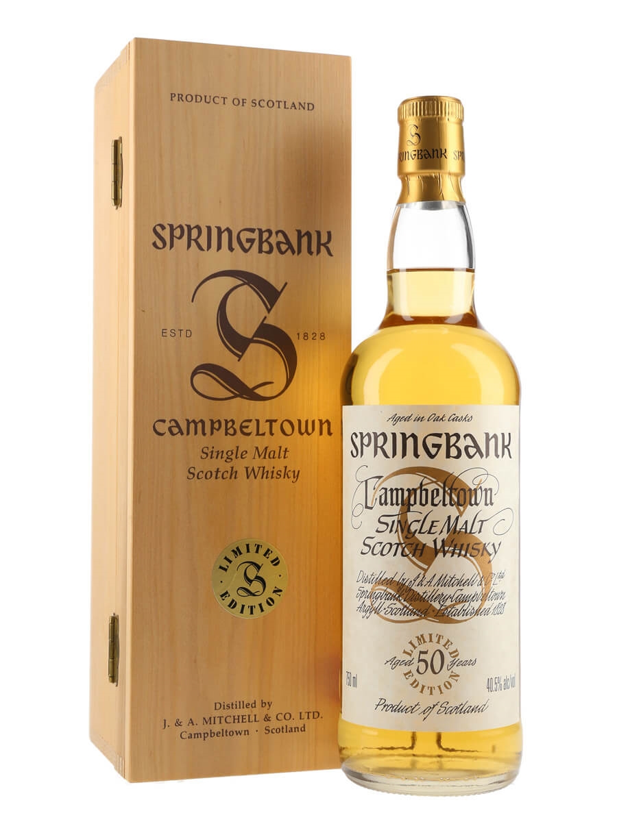 Springbank 50 Year Old - Millennium Series Scotch Whisky : The Whisky ...