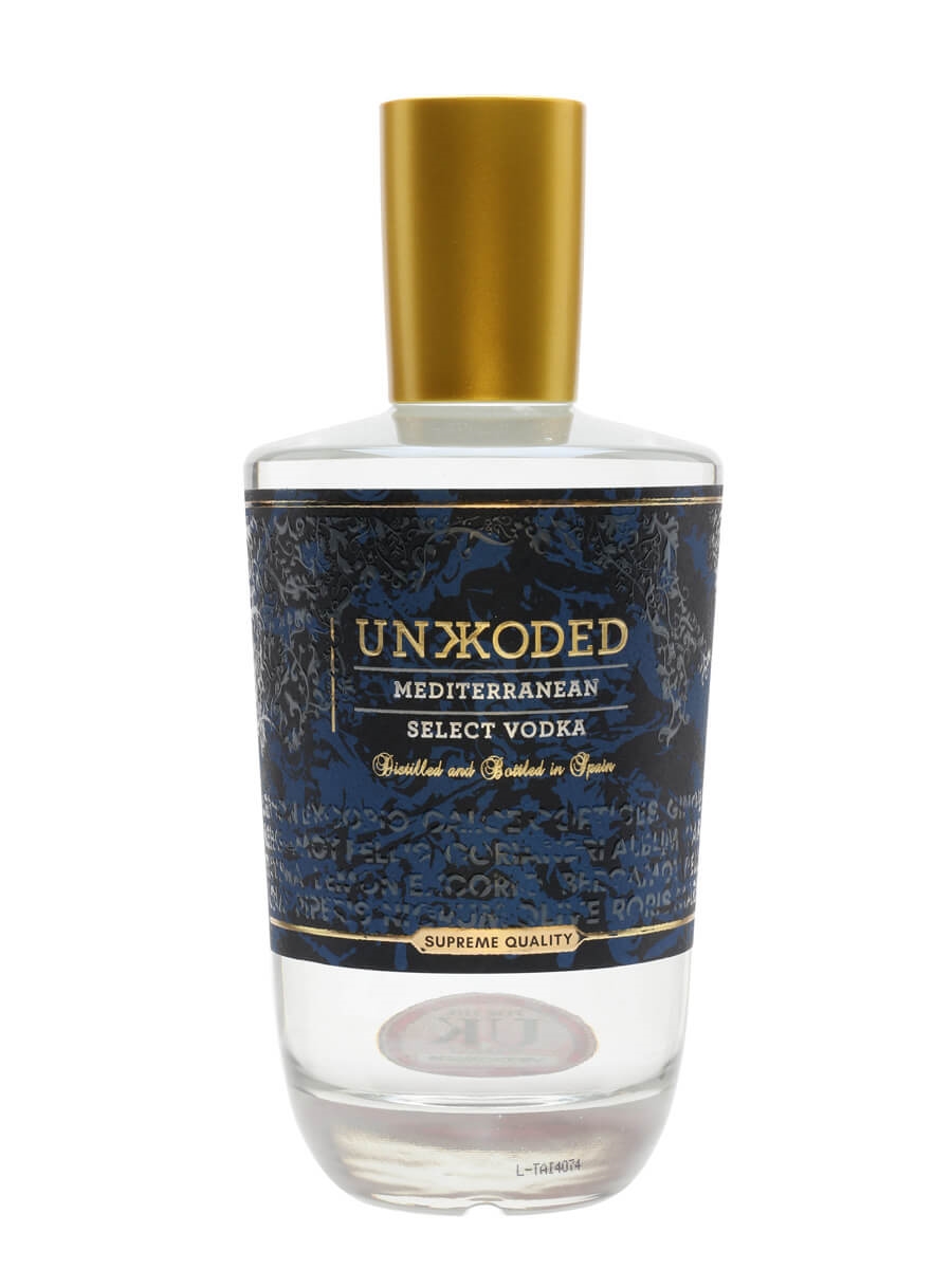 Unkkoded Vodka : Buy from World's Best Drinks Shop