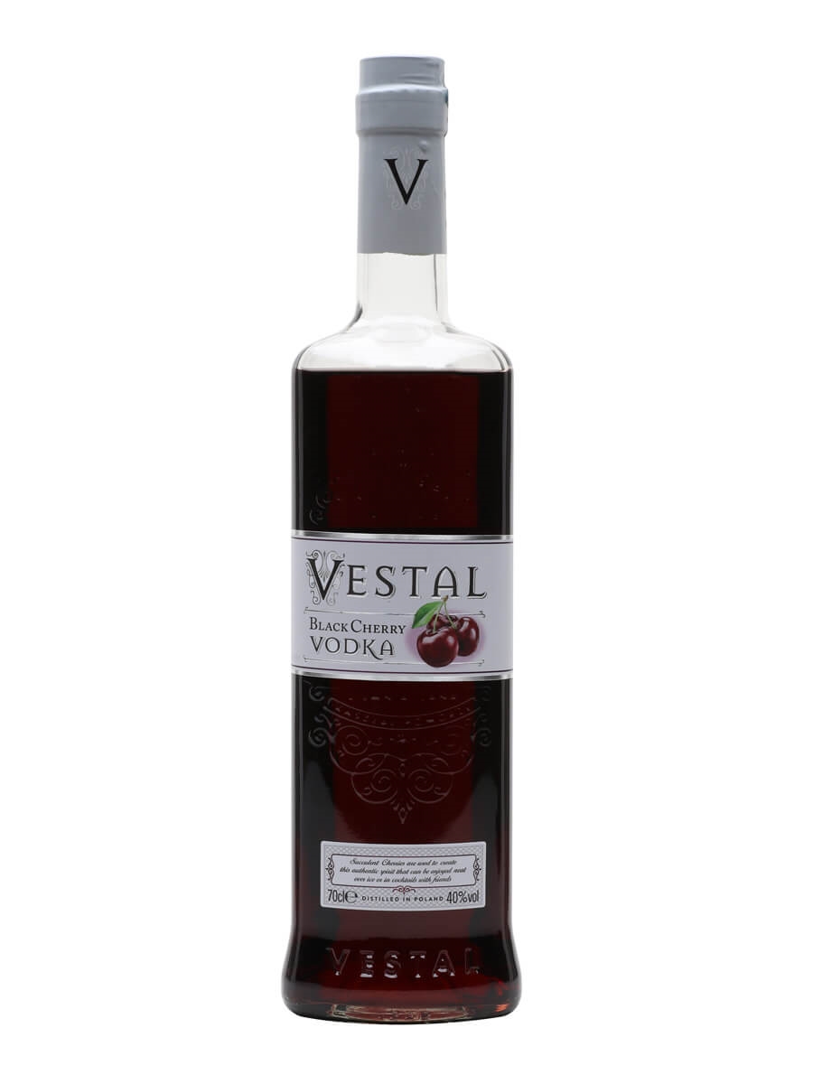 Vestal Black Cherry Vodka : Buy from World's Best Drinks Shop