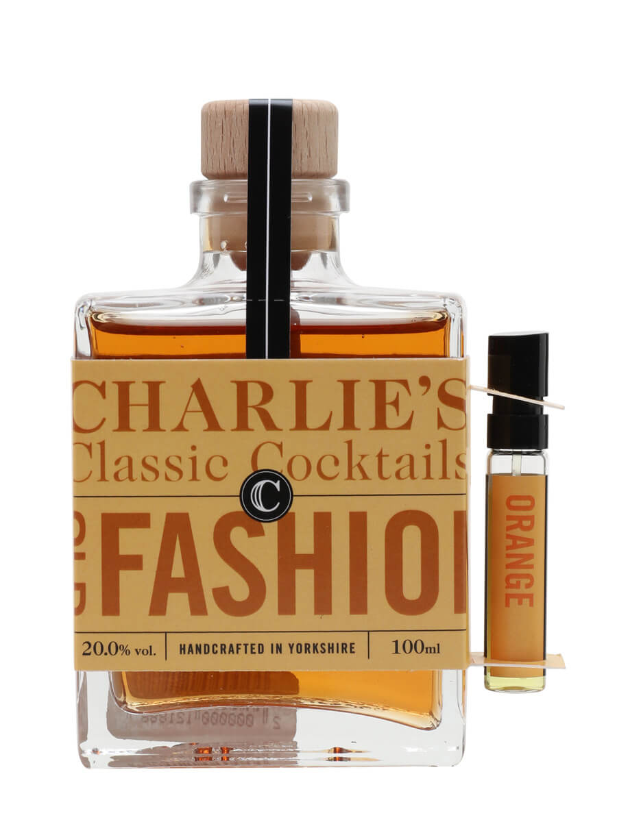 Charlie's Classic Cocktails Old Fashioned : The Whisky Exchange