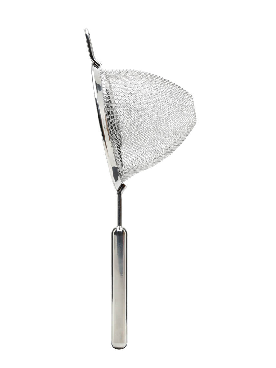 Cocktail Elephant Silver Finish Sieve : The Whisky Exchange