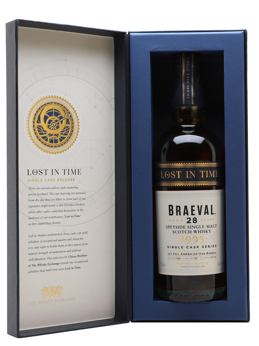 Braeval 1995 - 28 Year Old - Cask 79775 - Lost In Time Series Scotch ...