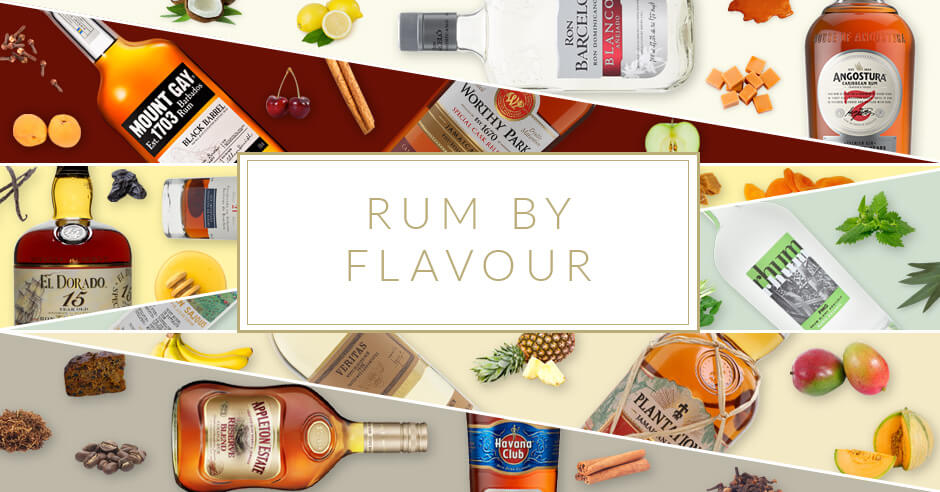 Rum by Flavour : The Whisky Exchange