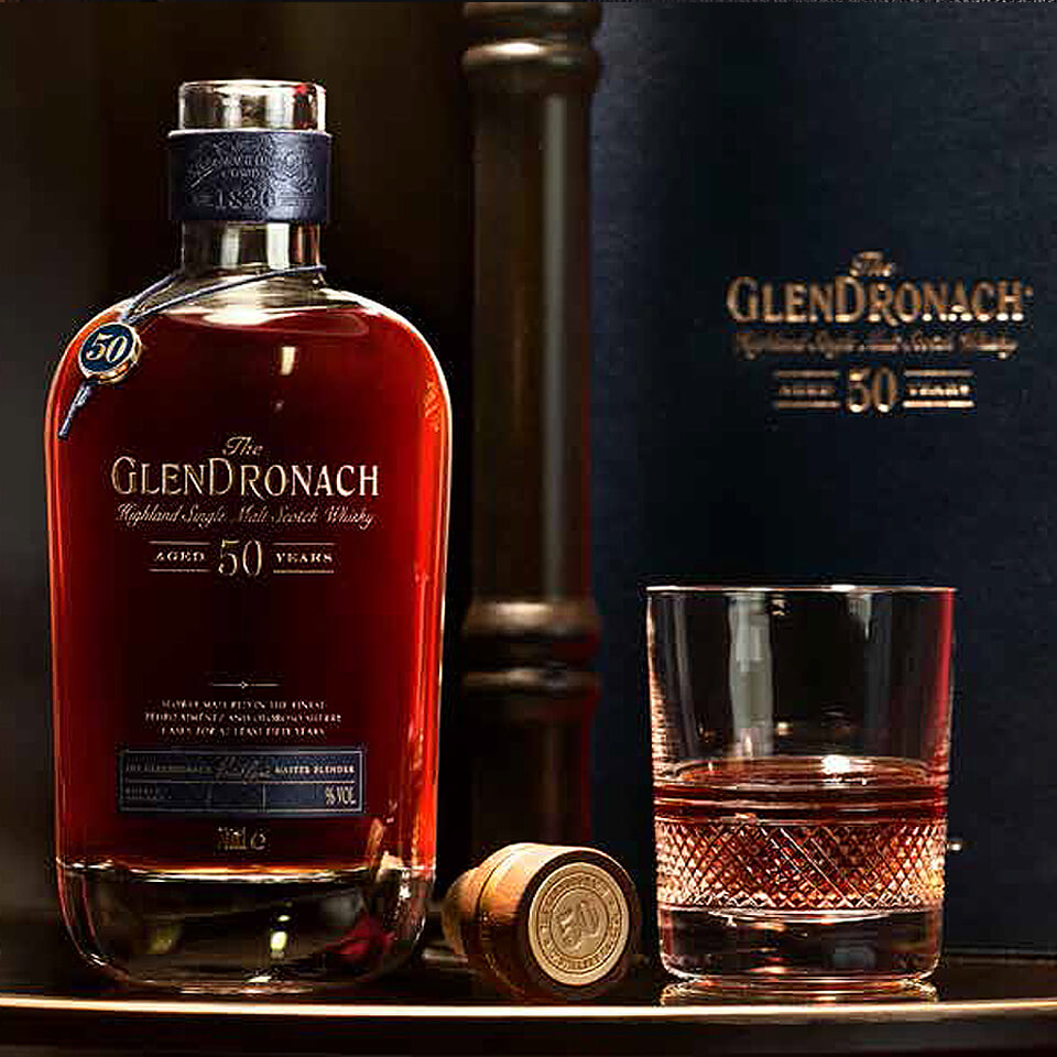 Glendronach 50 Year Old - Sherry Cask Scotch Whisky : The Whisky Exchange