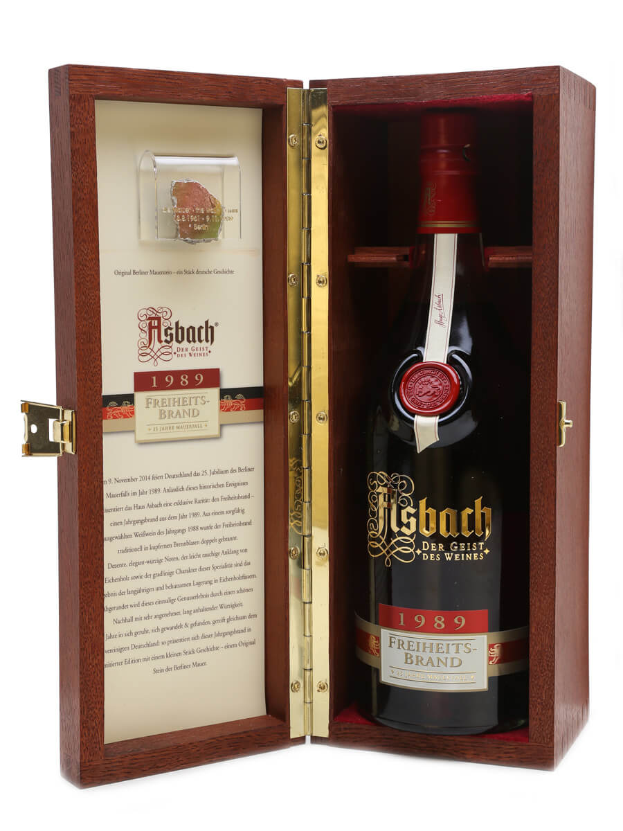 Asbach Freiheitsbrand 1989 - 25th Anniversary : The Whisky Exchange