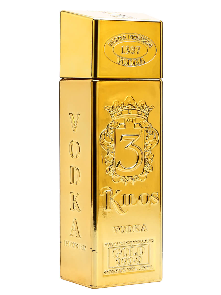 3 Kilos Ultra Premium Vodka : Buy from World's Best Drinks Shop