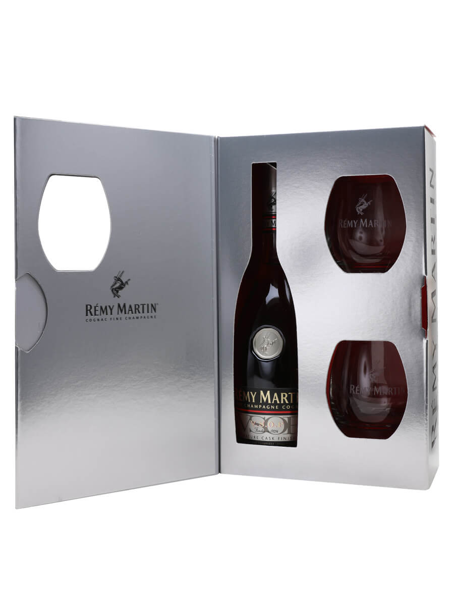 Remy Martin VSOP - Glass Pack : The Whisky Exchange