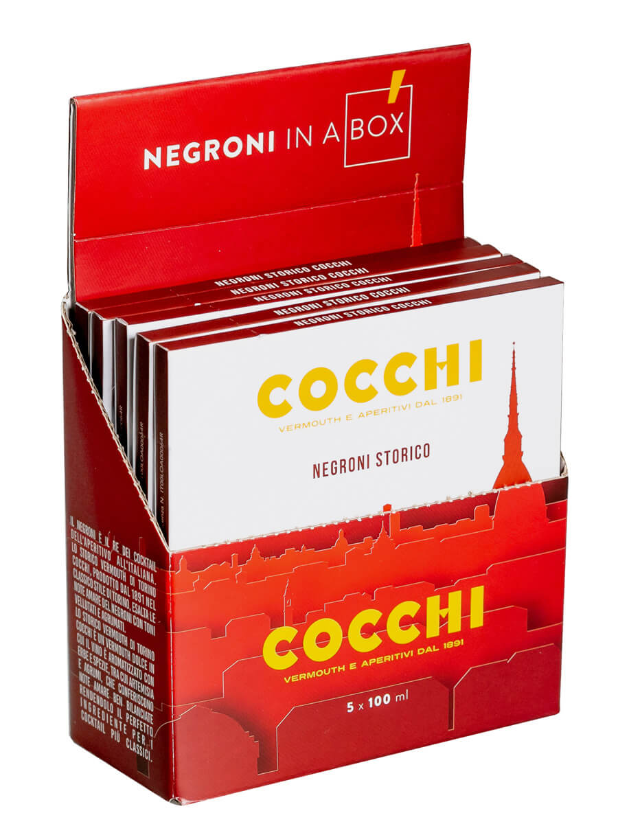 Cocchi Negroni in a Box - 5-pack : The Whisky Exchange
