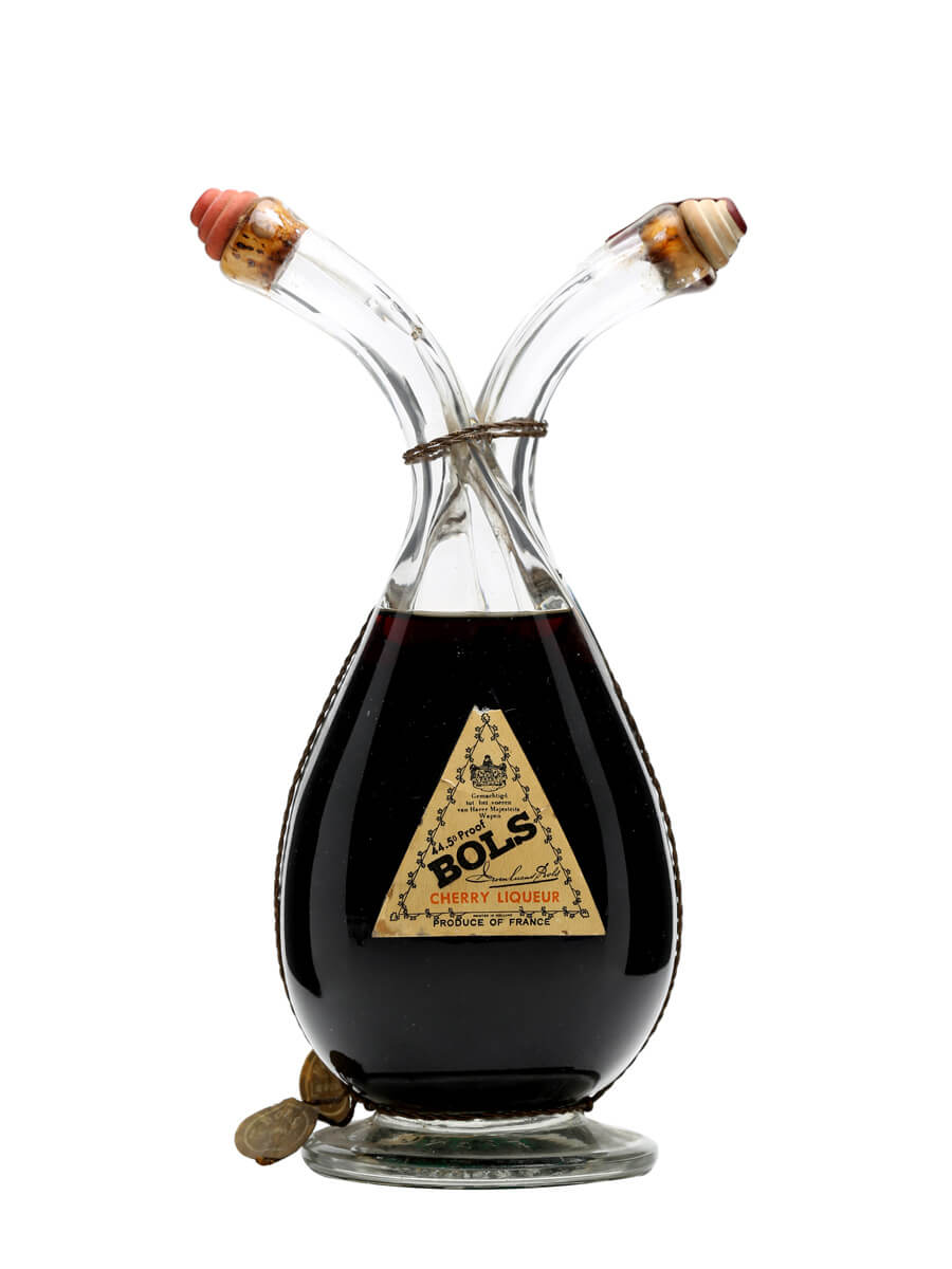 Bols Liqueur - 2 Compartment Bottle - Bot.1950s : The Whisky Exchange