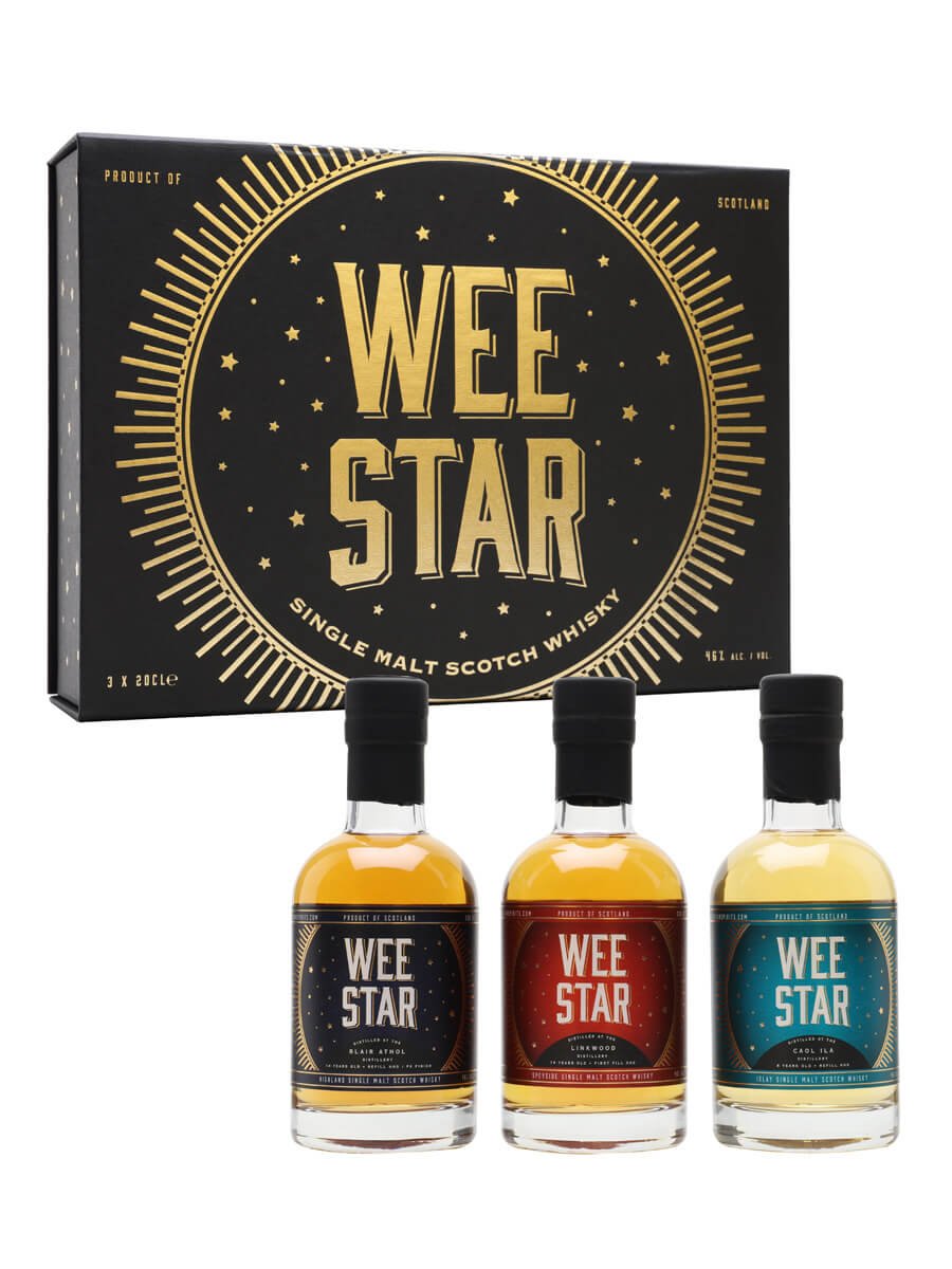 The Wee Star Sample Pack - 3x20cl - North Star Series 014 : The Whisky ...