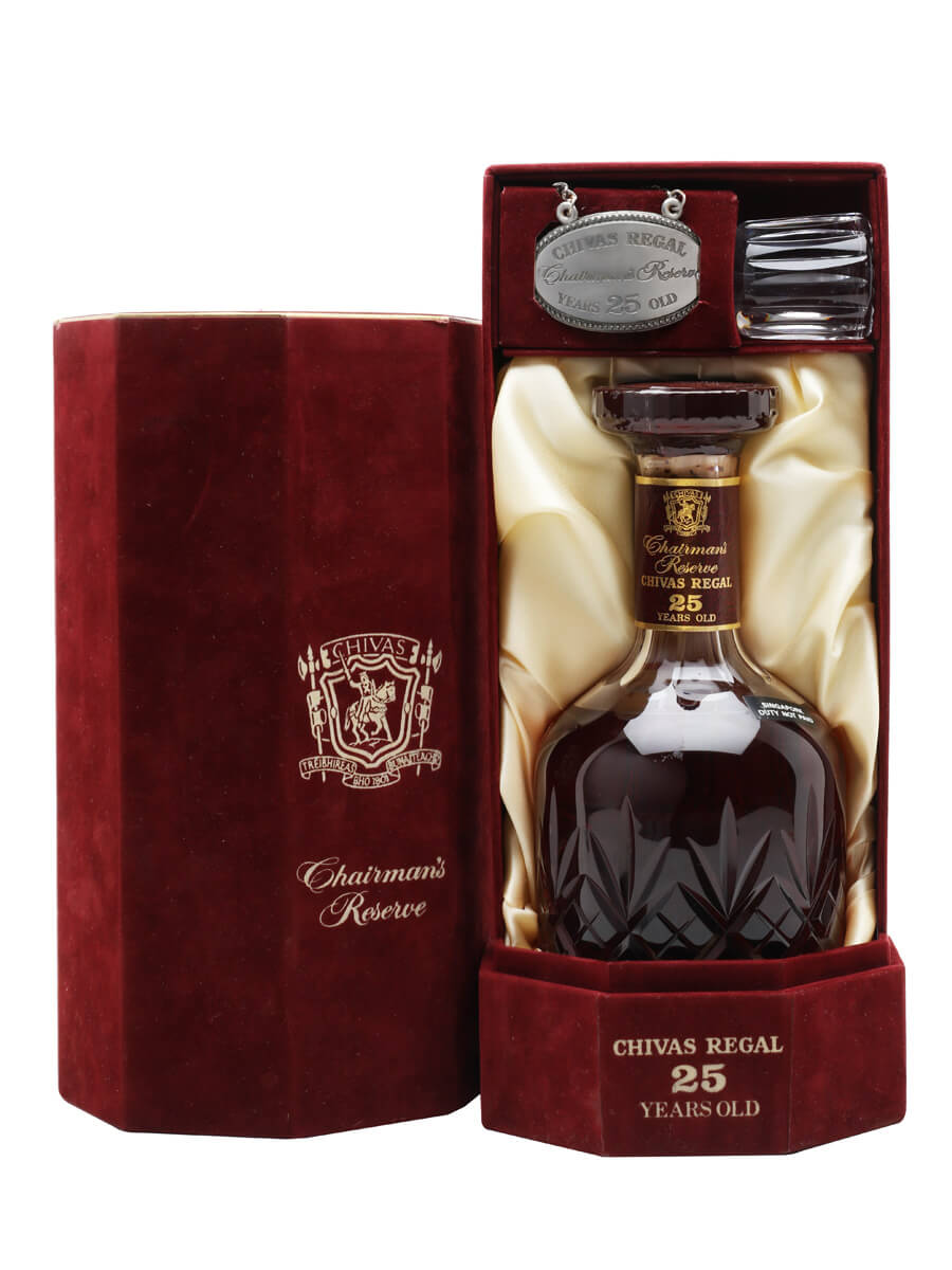 Chivas Regal 25 Year Old - Chairman's Reserve II - Bot.1980s : The Whisky Exchange