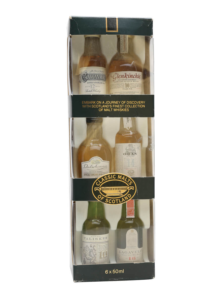 Classic Malt Miniature Gift Pack - Set of 6 Minis : The Whisky Exchange