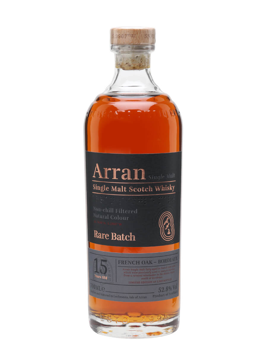 Arran 15 Year Old - French Oak - Bordeaux - Rare Batch Scotch Whisky ...