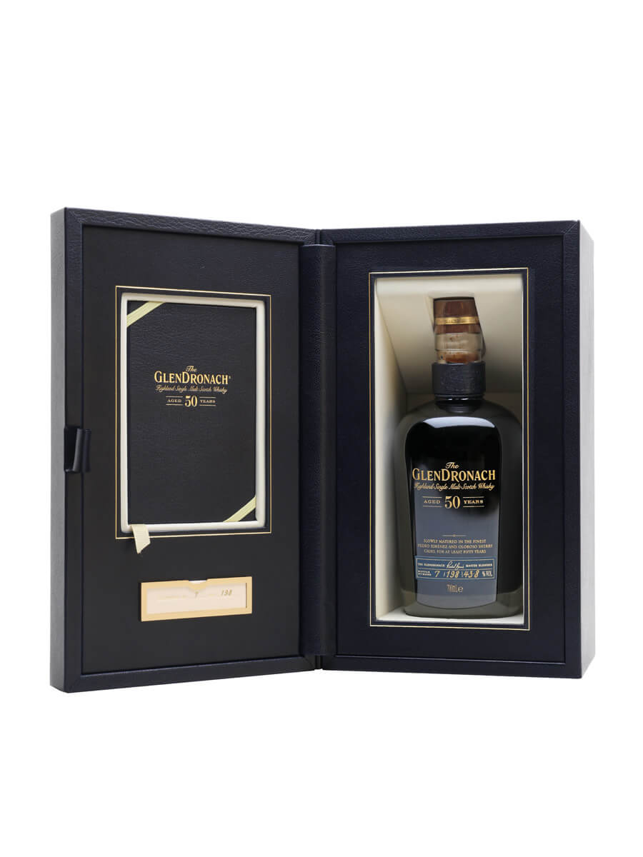 Glendronach 50 Year Old - Sherry Cask Scotch Whisky : The Whisky Exchange