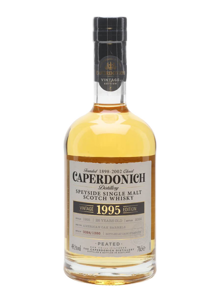 Caperdonich 1995 - 26 Year Old - Peated - Secret Speyside Scotch Whisky ...