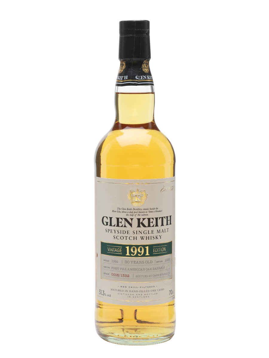Glen Keith 1991 - 30 Year Old - Secret Speyside Scotch Whisky : The ...