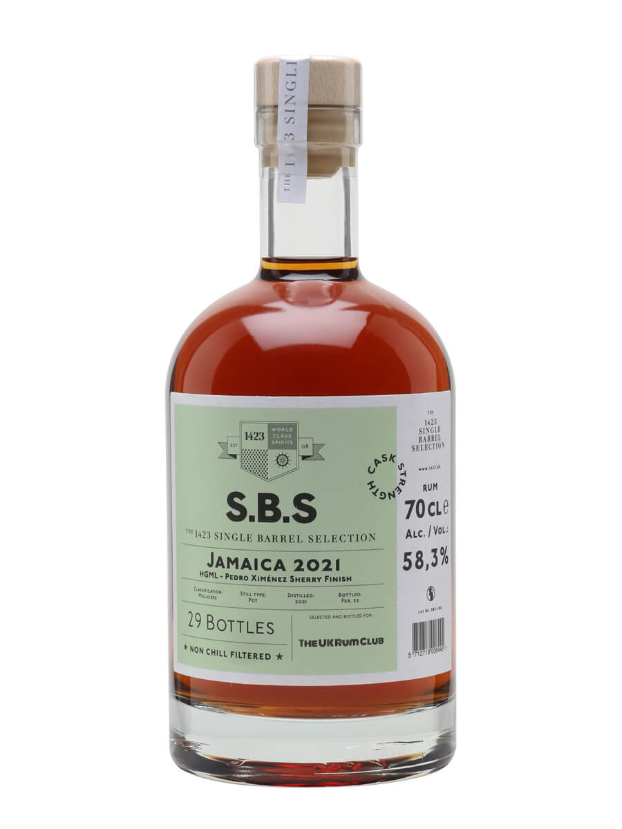 Jamaica (Hampden) HGML 2021 - Single Barrel Selection for The UK Rum ...