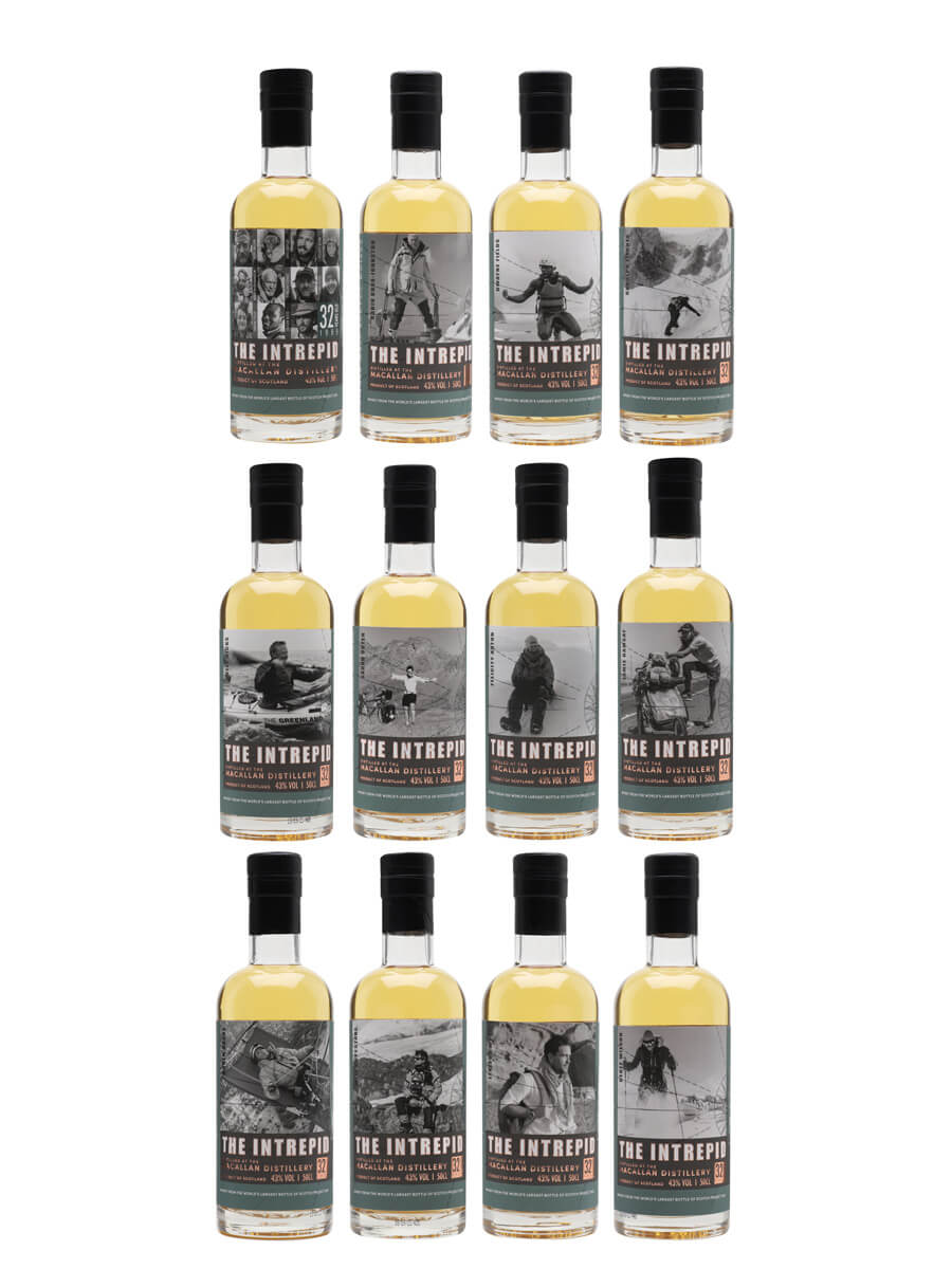 Macallan 1989 - 32 Year Old - The Intrepid - 12 Bottle Set Scotch ...