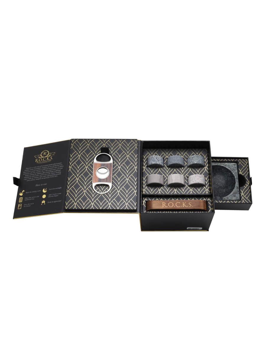 Rocks The Gentleman's Whisky Chilling Stones Set - Cigar Aficionado Edition : The Whisky Exchange