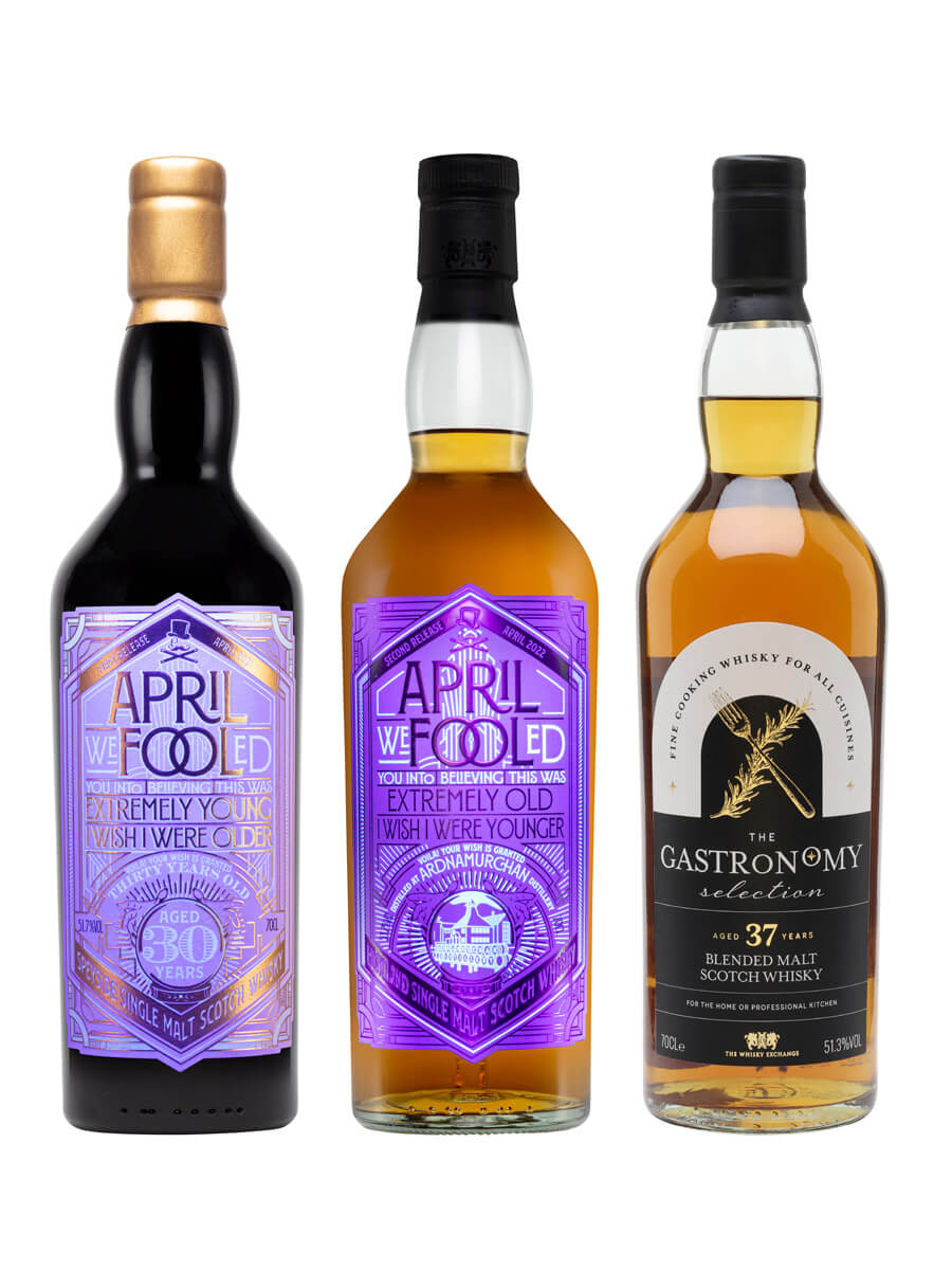 April Fool Whisky Bottlings Trio - 3 Bottles : The Whisky Exchange